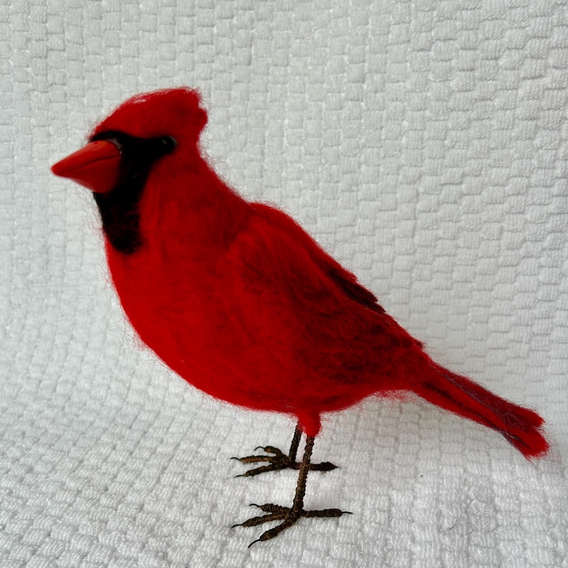 Felt Cardinal Pattern - Etsy