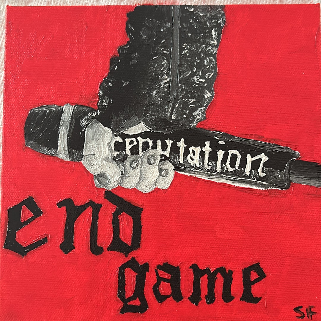 Reputation Taylor Swift Painting - Etsy