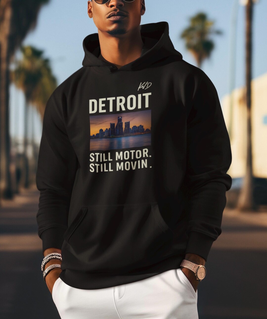 Detroit Rep Your City Hoodie – “still Motor, Still Movin.” | Urban ...