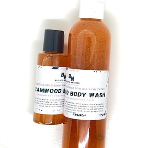Camwood Body Washorganic Body Gel - Etsy