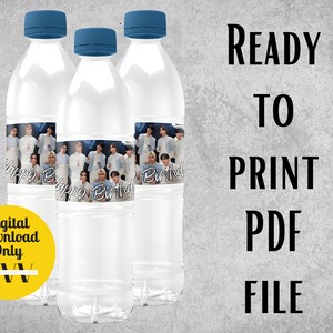 Printable Stray Kids Water Bottle Labels | Stray Kids Birthday ...
