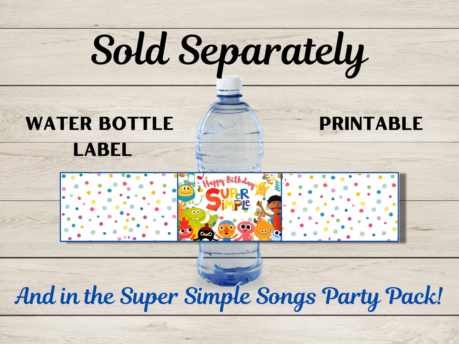 Super Simple Songs Thank You Card Printable Instant Download - Etsy