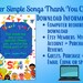 Super Simple Songs Thank You Card: Editable Template (digital Download ...