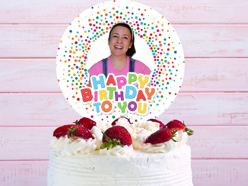 Ms. Rachel Cake Topper Instant Download 7 Sizes Songs - Etsy