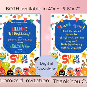 The Ultimate Super Simple Songs Party Bundle With a Personalized ...
