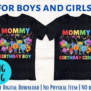 Super Simple Songs Birthday Shirts: Family Matching PNG SVG (digital ...