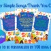 Super Simple Songs Thank You Card: Editable Template (digital Download ...