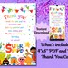 Super Simple Songs Thank You Card: Printable Birthday Party (PNG, PDF ...