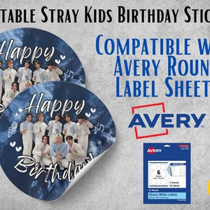 Printable Stray Kids Stickers | Stray Kids Birthday Decorations ...