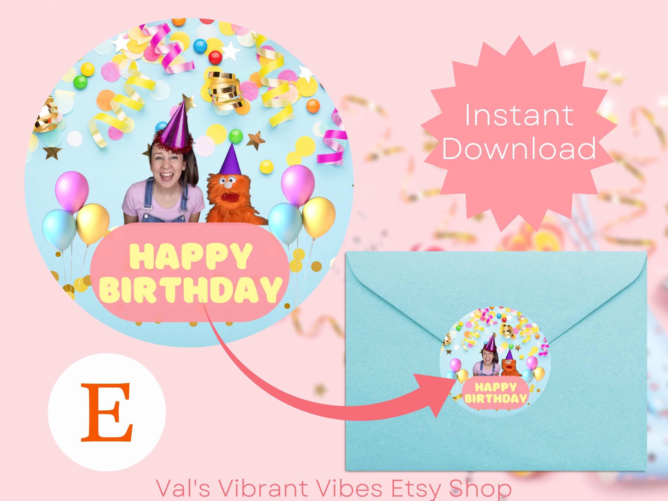 Printable Ms. Rachel Sticker Template Ready-to-print PDF - Etsy UK