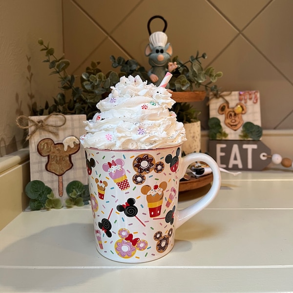 Gingerbread Mug Topper - Etsy