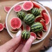 Piece of Watermelon Miniature Watermelon Fruit Clay Mini Fruit ...