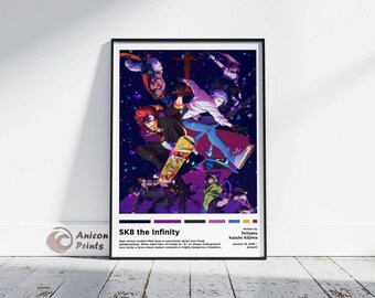 Sk8 the Infinity Poster - Etsy
