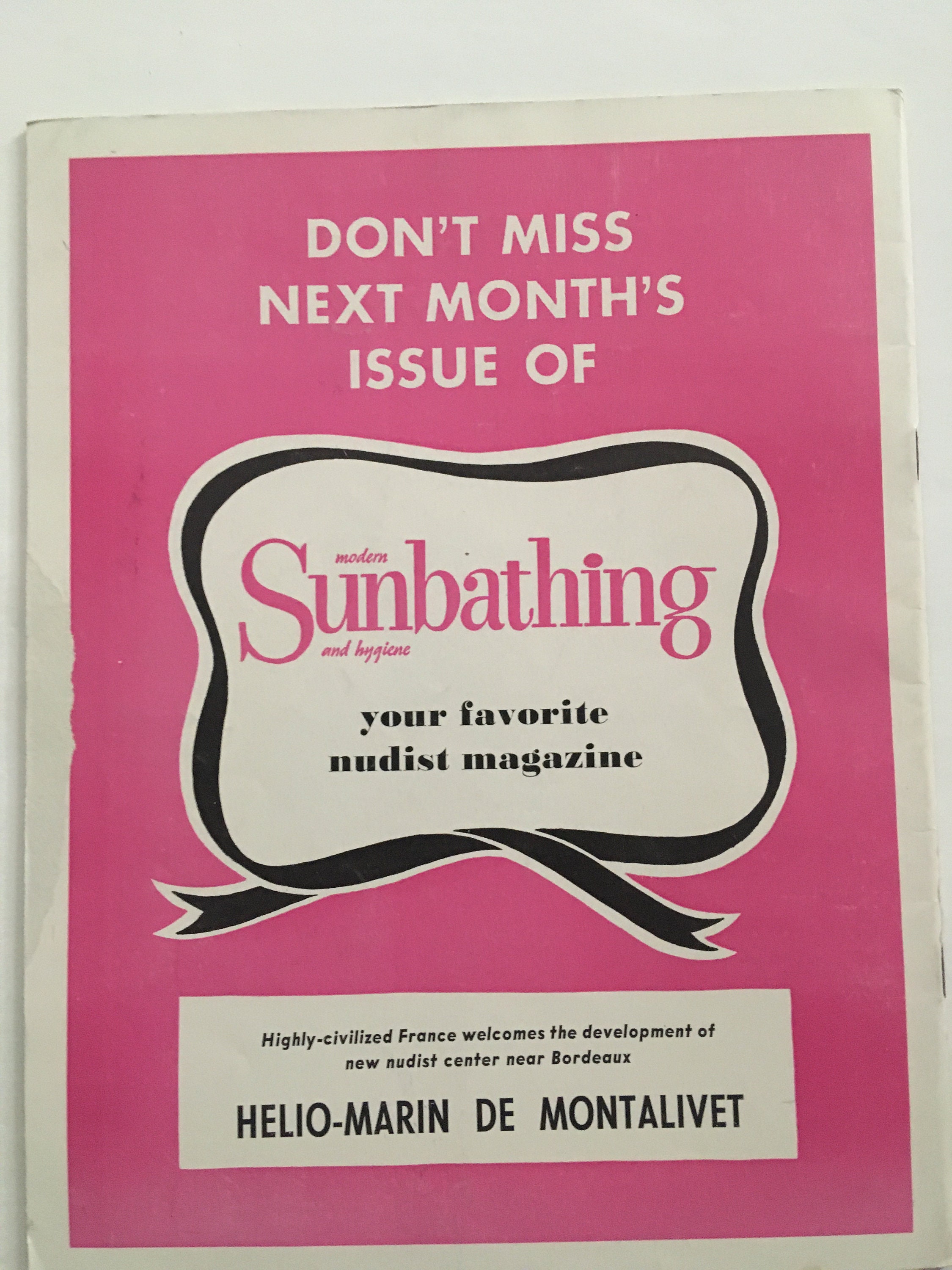 Modern Sunbathing and Hygiene Vol. 22 No. 3 March 1952 - Etsy Sweden