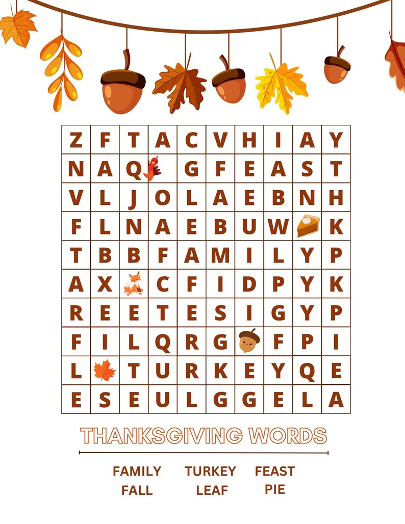Holiday Word Search – Beginner-friendly Activity (digital Download) - Etsy