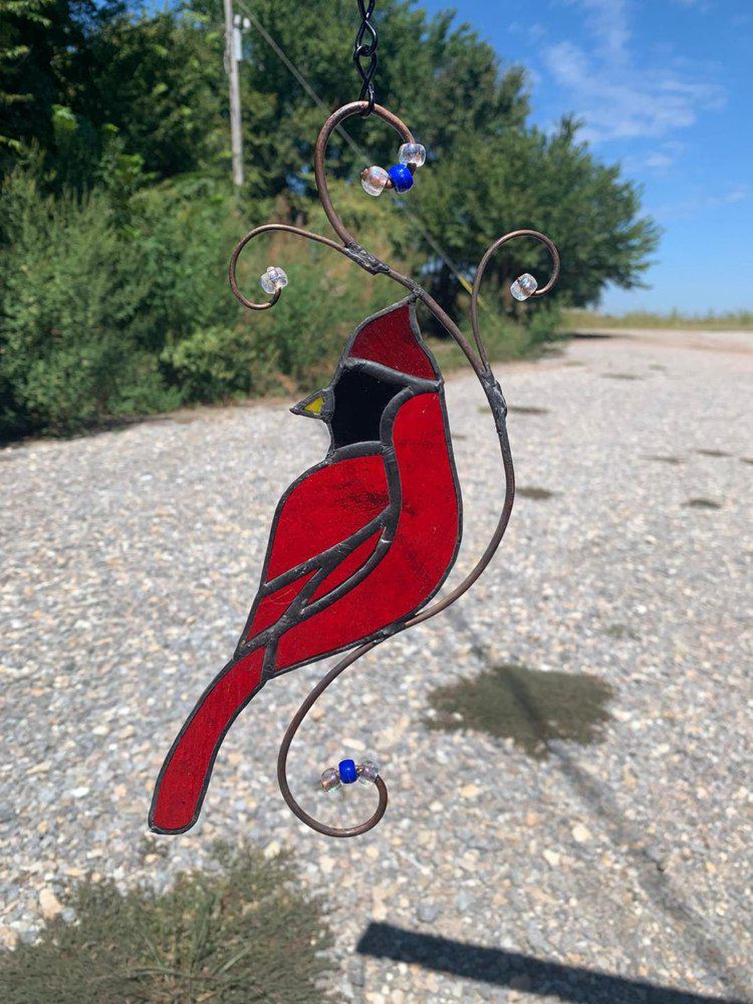 Cardinal on a Wire - Etsy