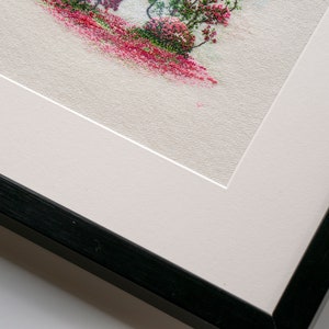 Hand Embroidery Picture Azalea, Realistic, Unique Embroidery Style ...