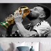 GOAT Lionel Messi Poster, Leo Messi Canvas, Lionel Messi Print ...