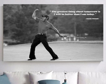 Tiger Woods Wall Art - Etsy