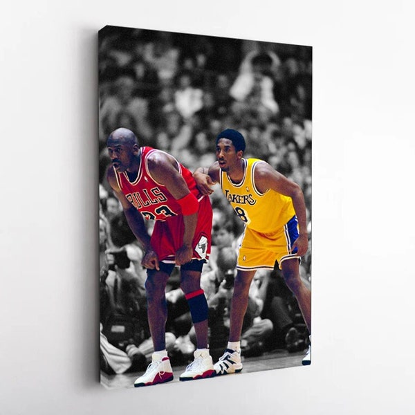 Kobe and Michael Jordan Poster - Etsy
