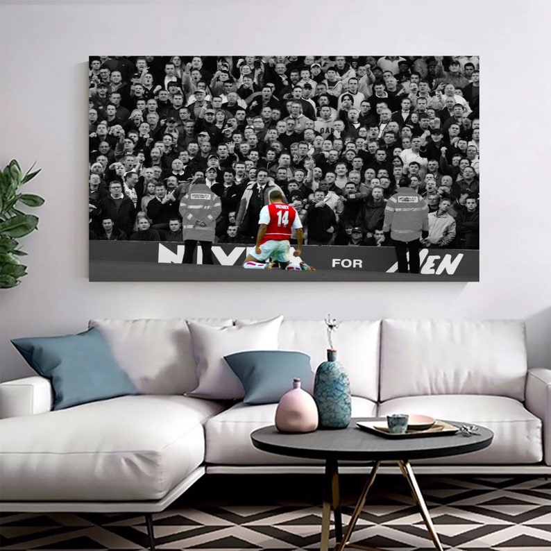 Thierry Henry Poster Arsenal Canvas Thierry Henry Canvas - Etsy