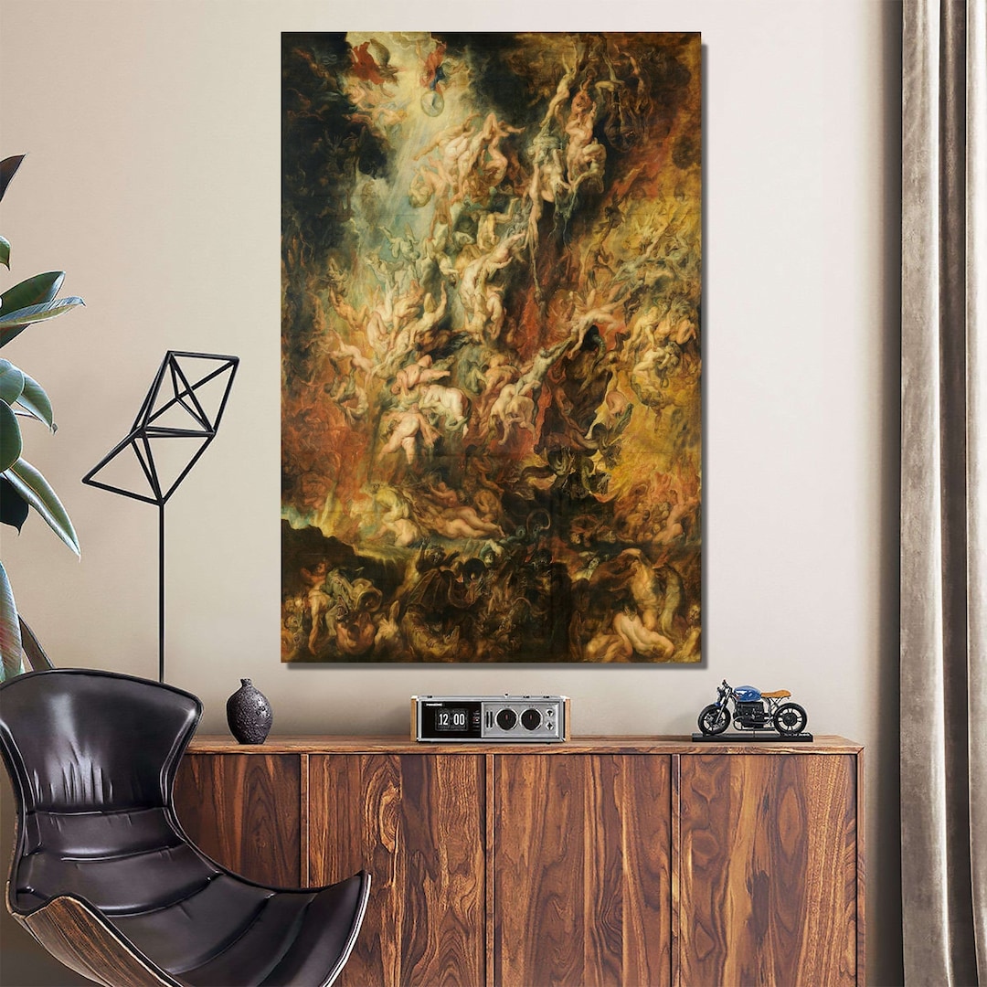Peter Paul Rubens - the Fall of the Damned Wall Art, Reproduction Art ...