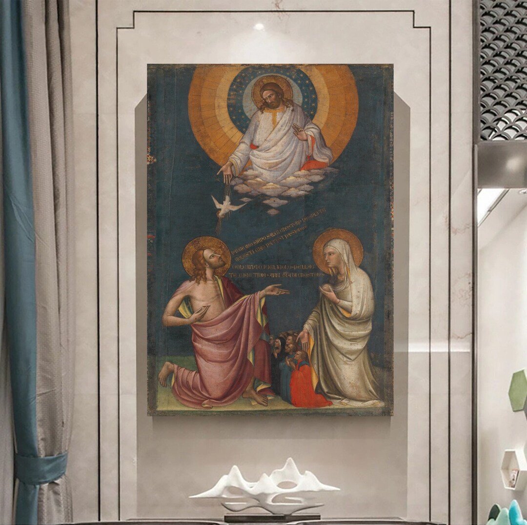 The Intercession of Christ and the Virgin by Lorenzo Monaco Wall Art ...