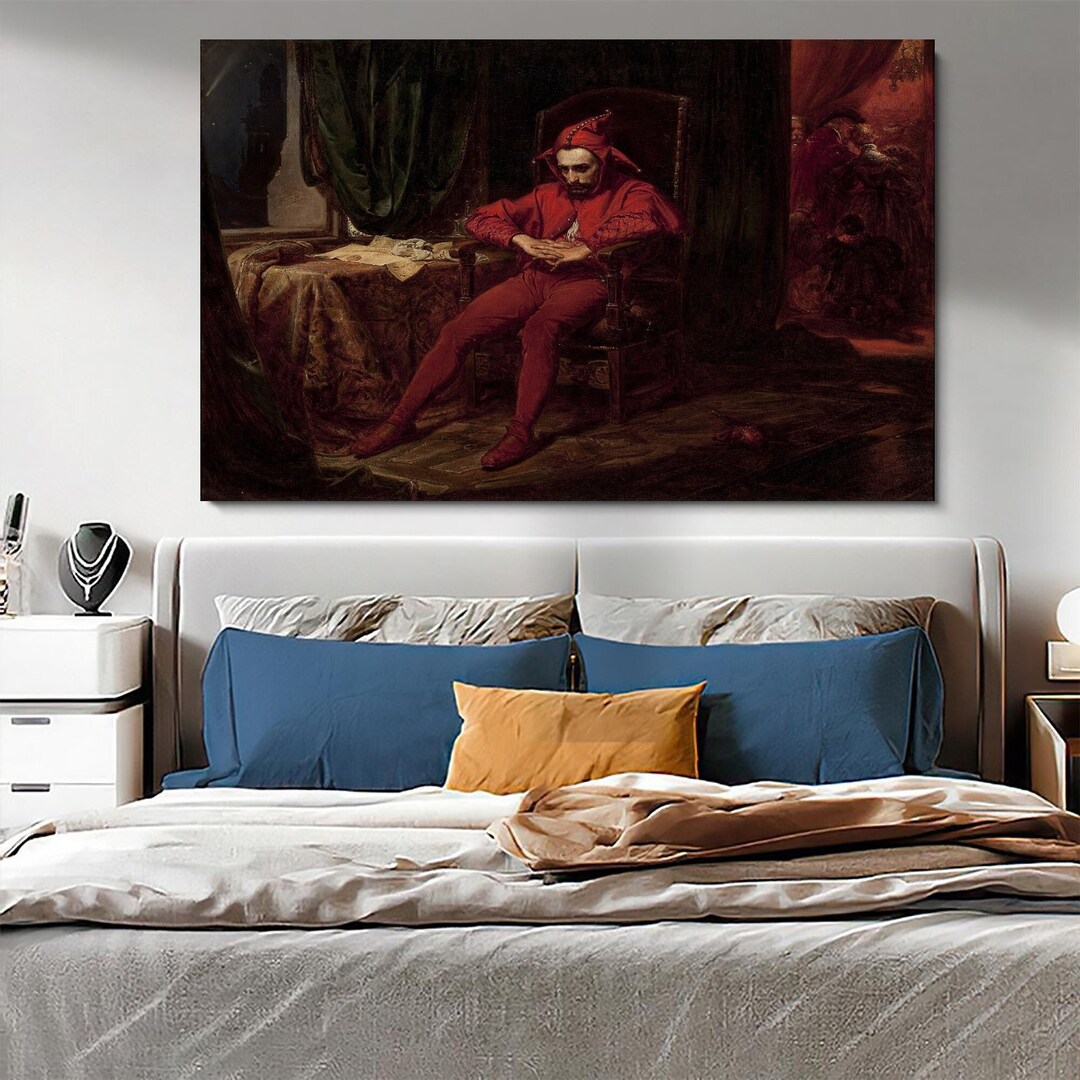 Stanczyk During a Ball at the Court of Queen Bona by Jan Matejko 1862 ...