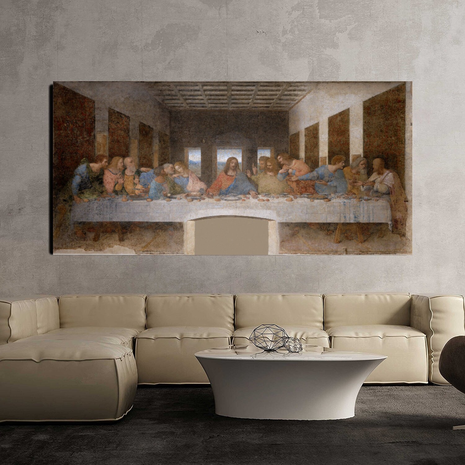 The Last Supper by Leonardo Da Vinci Reproduction Art Famous - Etsy