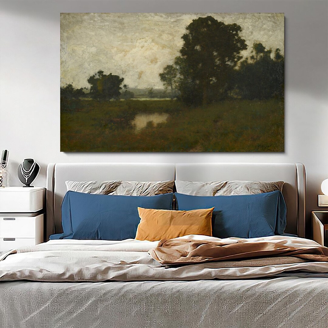 Alexander Wyant - A Pool in the Meadow Wall Art, Reproduction Art ...
