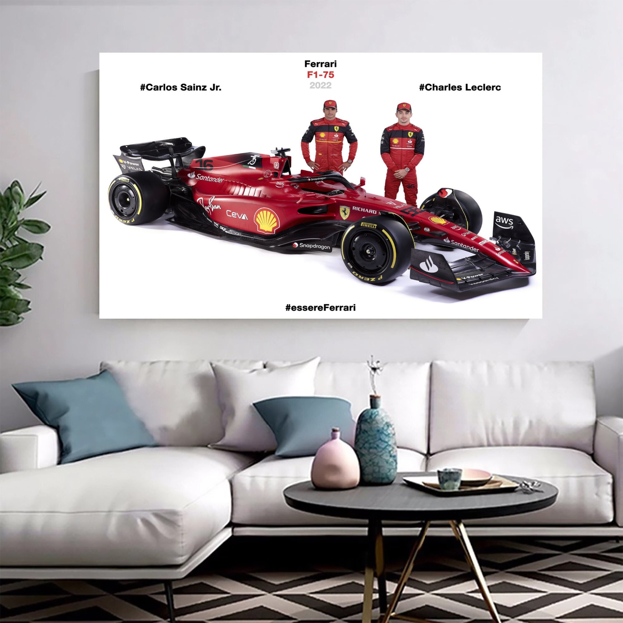Ferrari F1 Wall Art