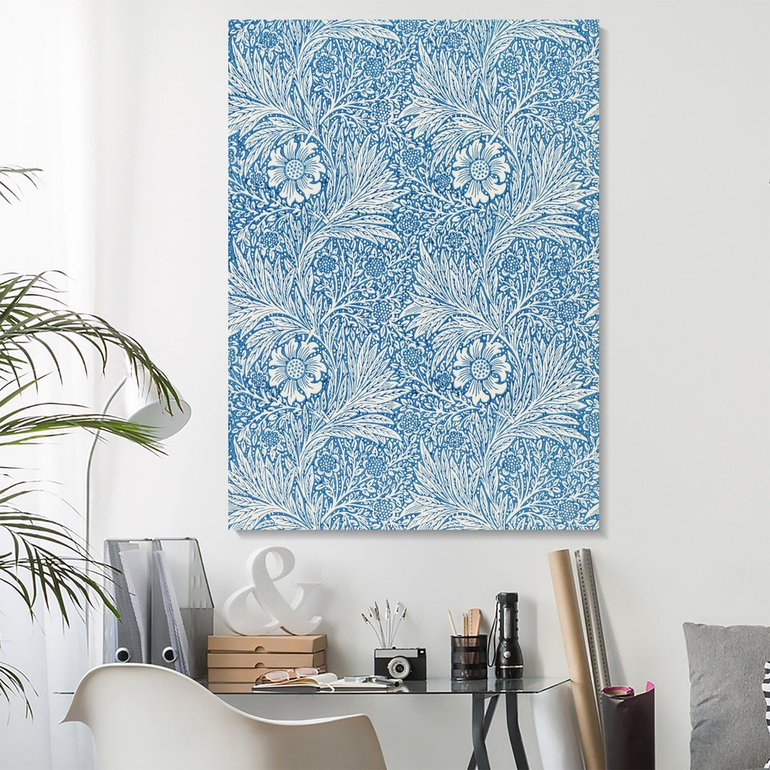 William Morris's Marigold Pattern Artwork, Famous Modern Painting, Gift ...