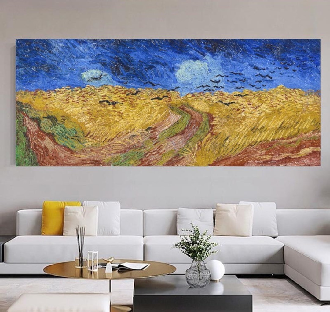 Vincent Van Gogh's Wheatfield With Crows (1890) Wall Art, Art ...