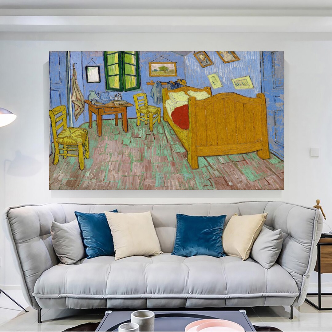 Vincent Van Gogh's the Bedroom (1889) Wall Art, Art Reproduction ...
