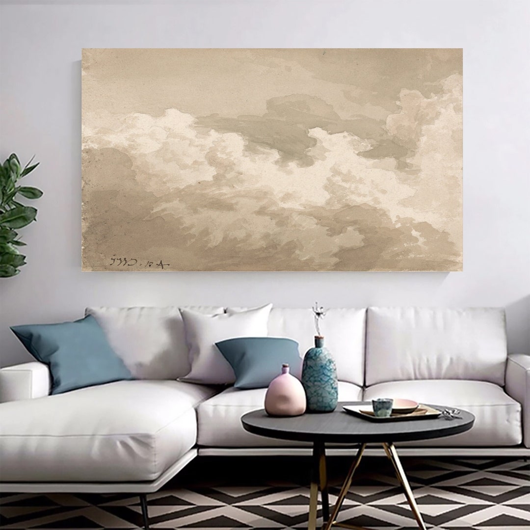 James Ward Sky Study Wall Art, Reproduction Art, Cloud Landscape Print ...
