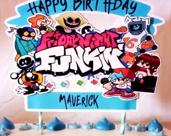 Fnf Birthday Cake - Etsy