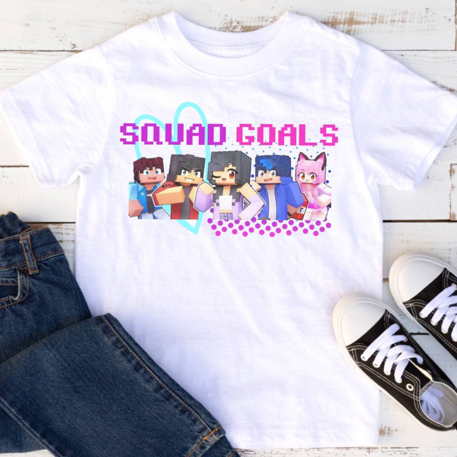 Aphmau Shirt Aphmau Kids Shirts Aphmau Birthday Aphmau - Etsy India