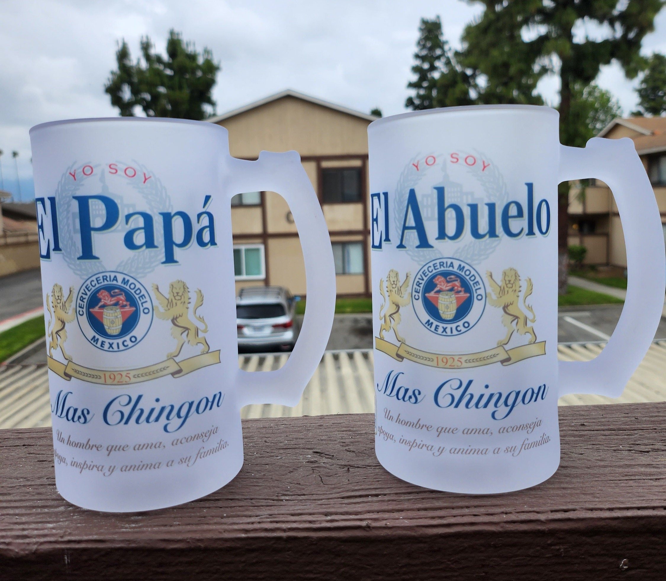 Frosted Modelo Beer Mug - Etsy