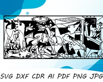 Guernica Pablo Svg - Etsy