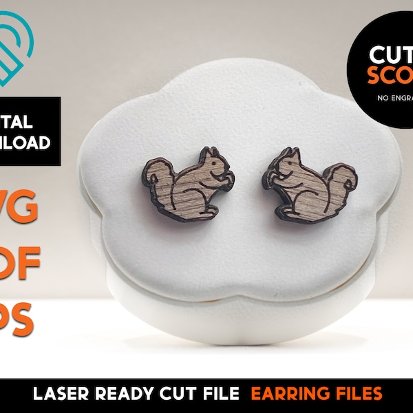 Squirrel Jewelry - Etsy