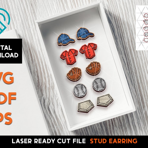 Grim Reaper Earring Collection Laser Cut SVG File Glowforge Ready ...