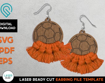 Bee Stud Earring Set Laser Cut SVG File Glowforge Ready - Etsy