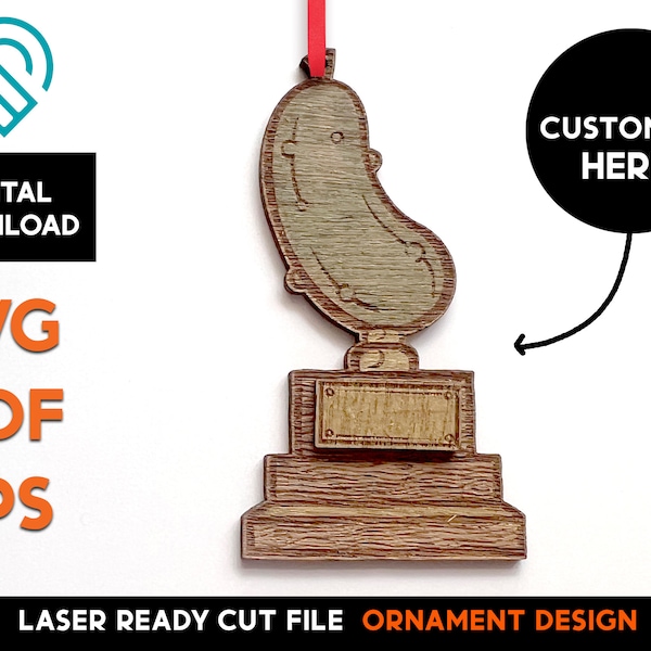 Pickle Trophy - Etsy