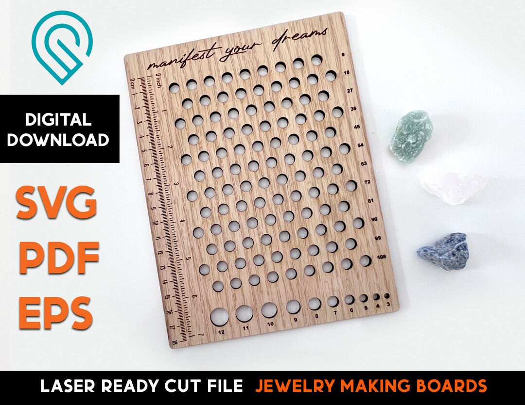 Mala Bead Counter SVG: Laser Cut Jewelry Template (digital Download) - Etsy