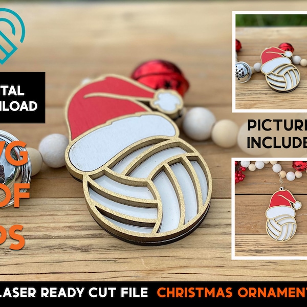 Volleyball Christmas - Etsy