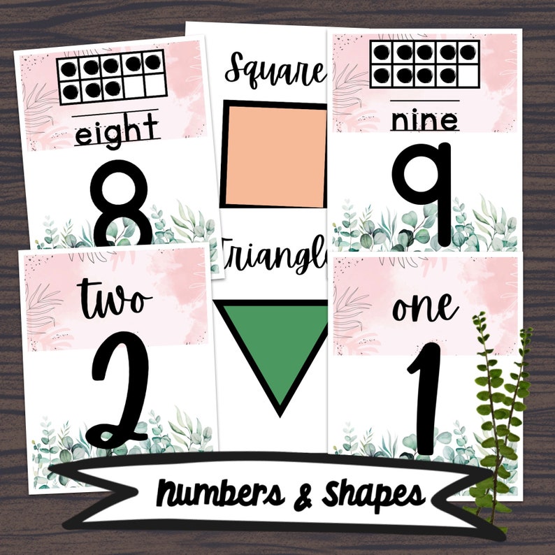 BLISSFUL BLUSH Classroom Decor Bundle | Natural Classroom Decorations ...