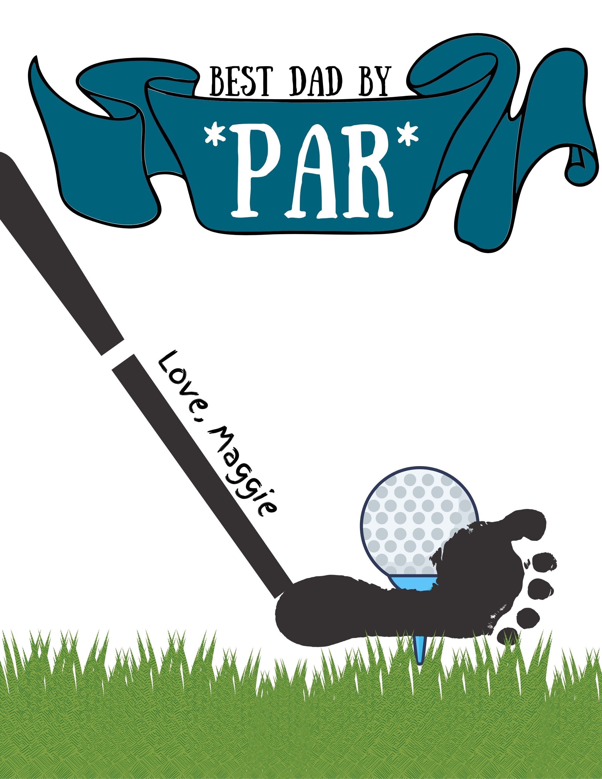 PRINTABLE: Father's Day Card, Father's Day Gift, Keepsake, Handprint ...