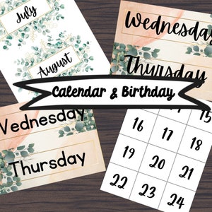 BLISSFUL BLUSH Classroom Decor Bundle | Natural Classroom Decorations ...