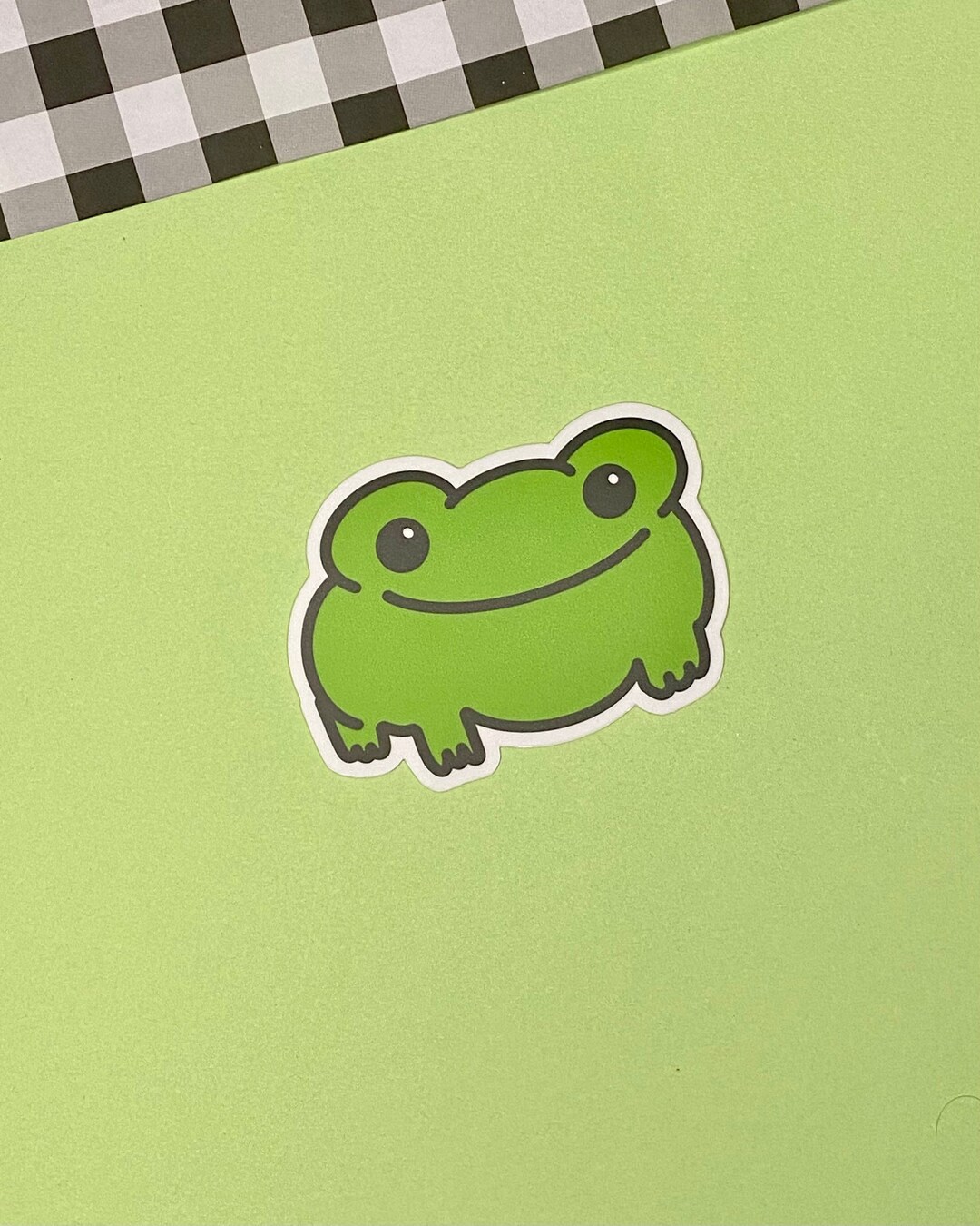 Frog Sticker | Frog | Stickers | Frog and Toad | Green Frog Croc ...