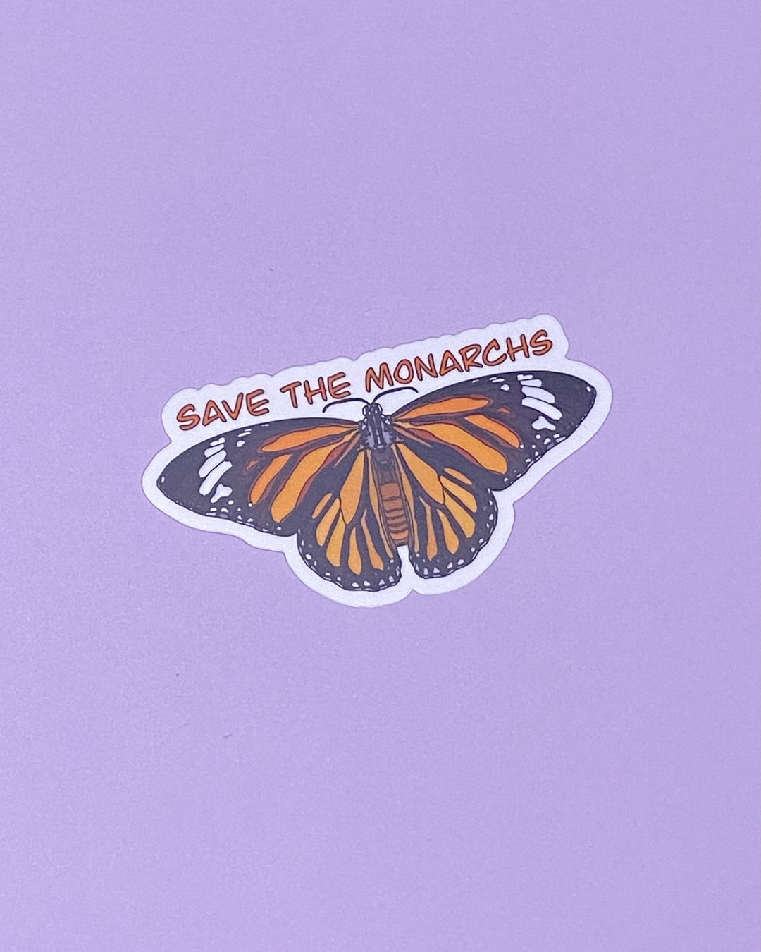 Monarch Butterfly | Save the Monarchs | Butterfly Sticker | Butterfly ...
